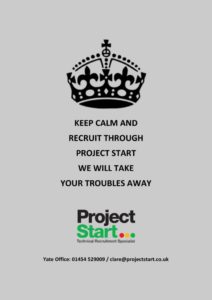 Keep calm and recruit through Project Start - Project Start Recruitment ...
