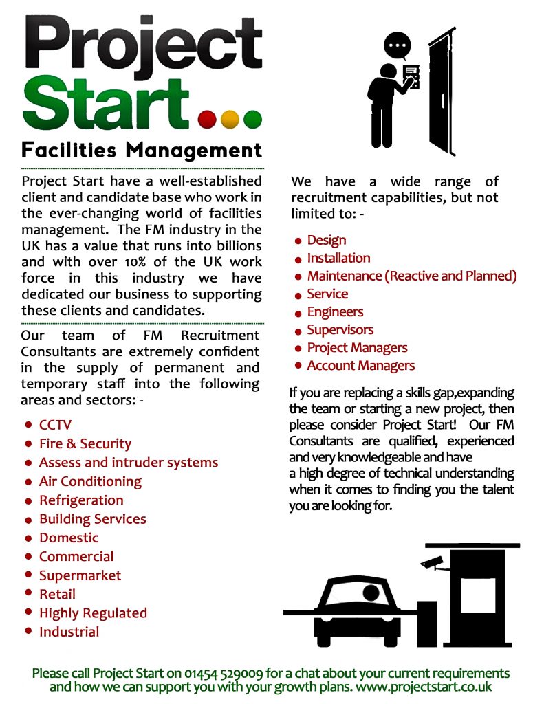New Facilities Management Recruitment Desk!!! - Project Start ...